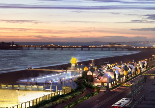 Planners approve Sea Lanes 50m outdoor heated swimming pool on Brighton ...