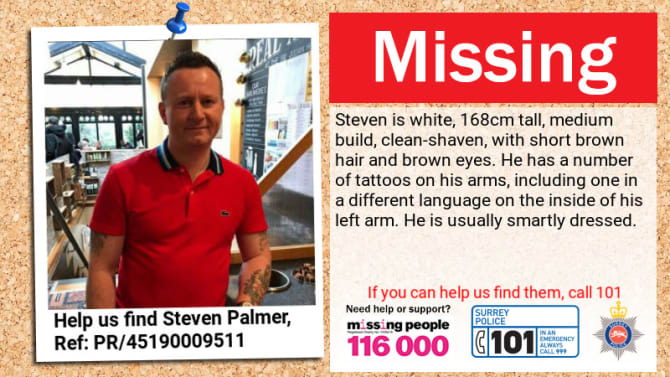 Missing man believed to be in Brighton – Brighton and Hove News