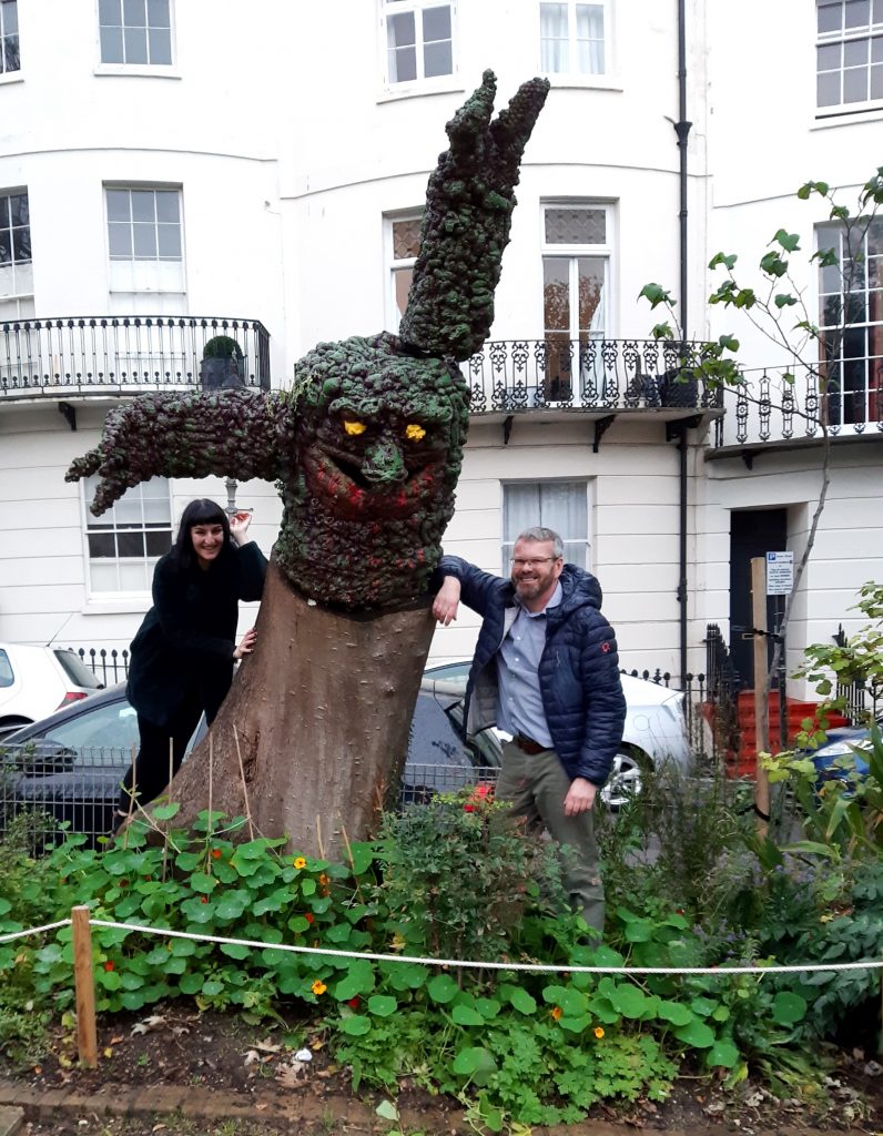 Monster tree sprouts up in Norfolk Square – Brighton and Hove News