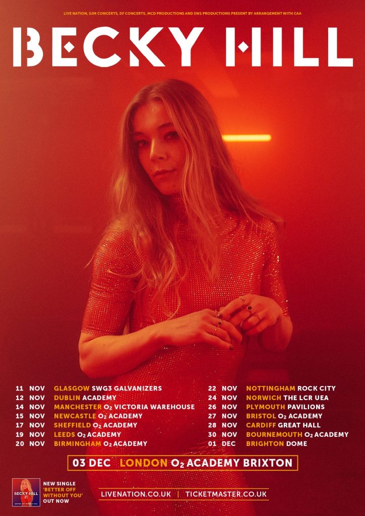 Becky Hill announces Brighton Dome gig – Brighton and Hove News