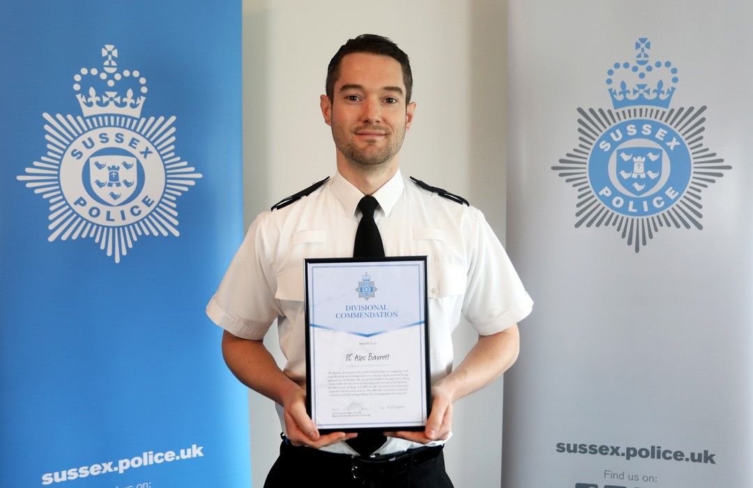 Bravery, skill and determination praised at awards for Brighton and ...