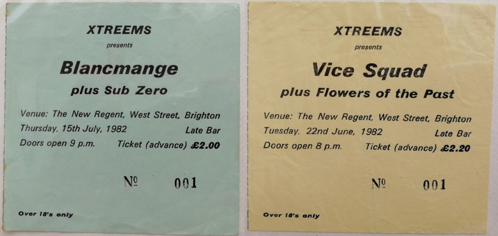 Brighton Concert Tickets – treasured souvenirs – Brighton and Hove News