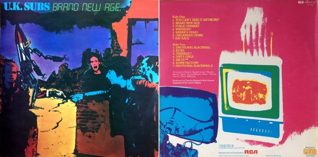 UK Subs to play classic Top 20 album ‘Brand New Age’ at Sussex gig ...