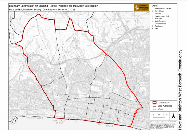 Portslade renamed Brighton West in ‘ludicrous’ boundary review ...