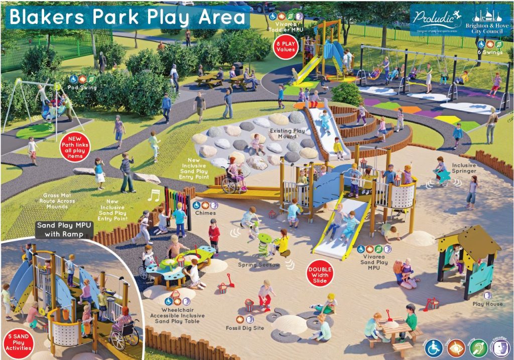 Second playground revamp starts – Brighton and Hove News