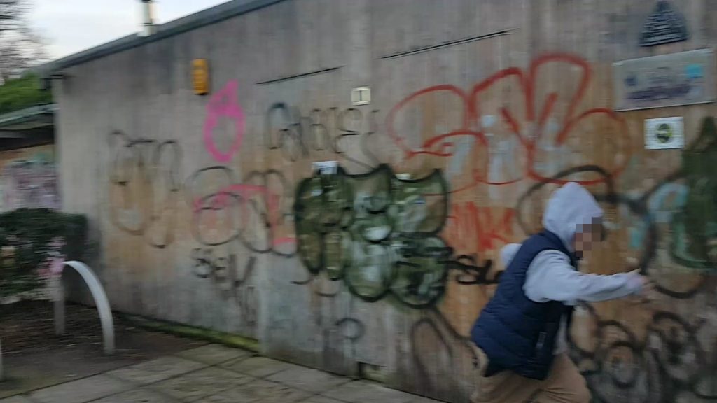 Shop owners blighted by tagging to be targeted in 12-month council ...