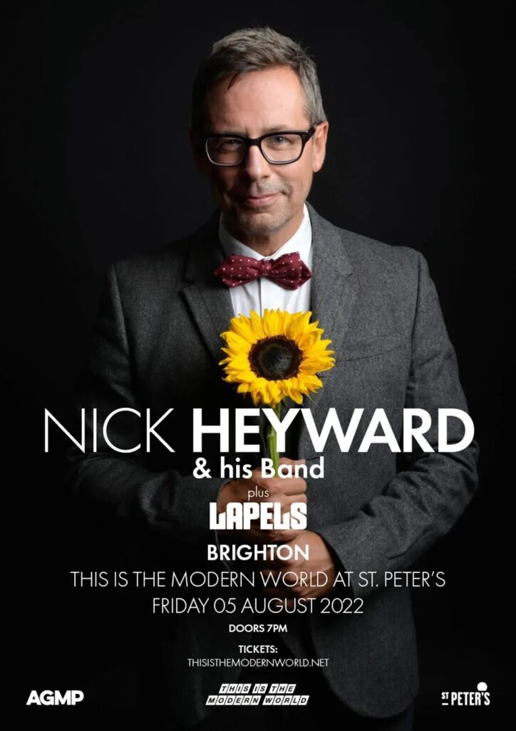 Nick Heyward dons his ‘Favourite Shirt’ for a ‘Fantastic Day’ in ...
