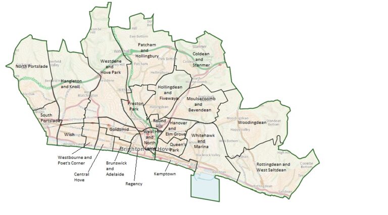Eight new wards set to be created in Brighton and Hove ahead of next year’s elections – Brighton ...