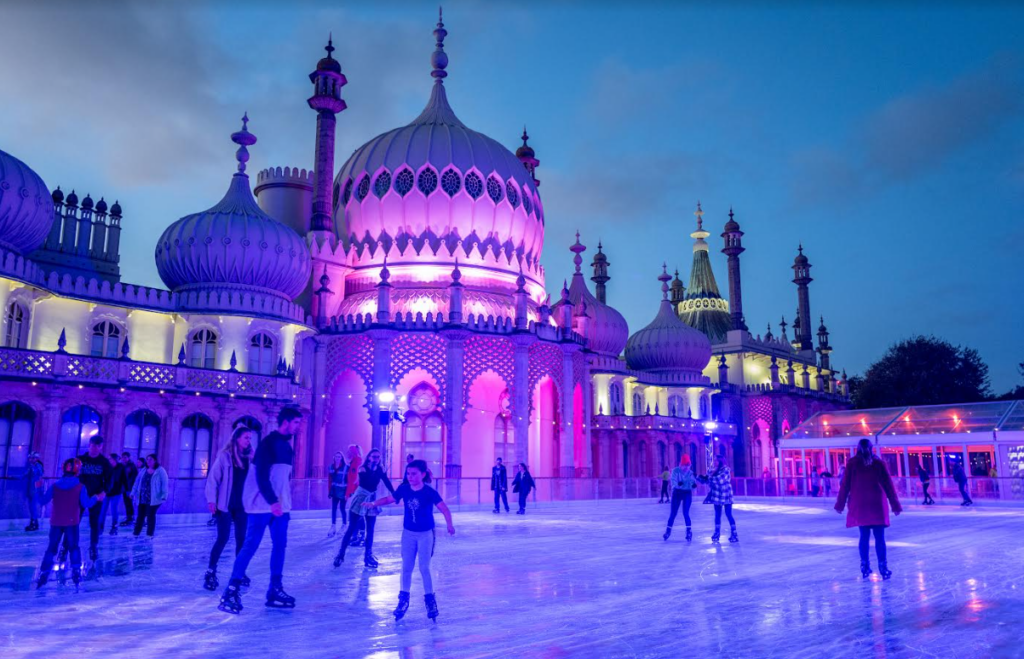 Royal Pavilion ice rink opens early for Christmas – Brighton and Hove News