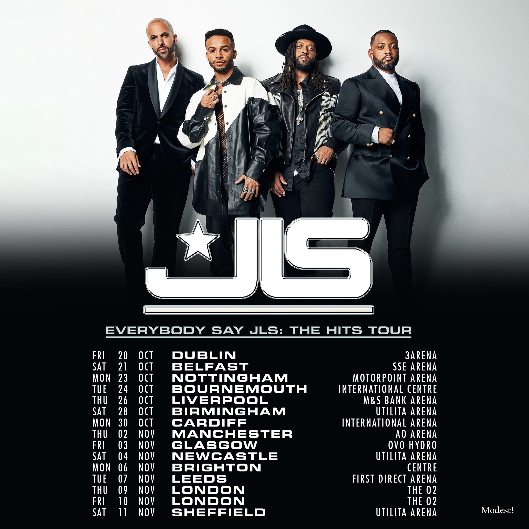 JLS announce Brighton concert – Brighton and Hove News