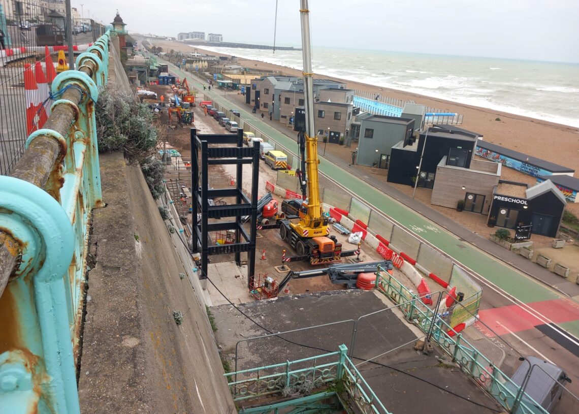 Going up: new Madeira Terrace lift takes off – Brighton and Hove News